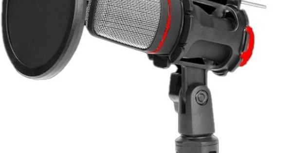 Marvo Studio Condenser Microphone, Wired, Tripod, Black, MIC-02 MI816 ...