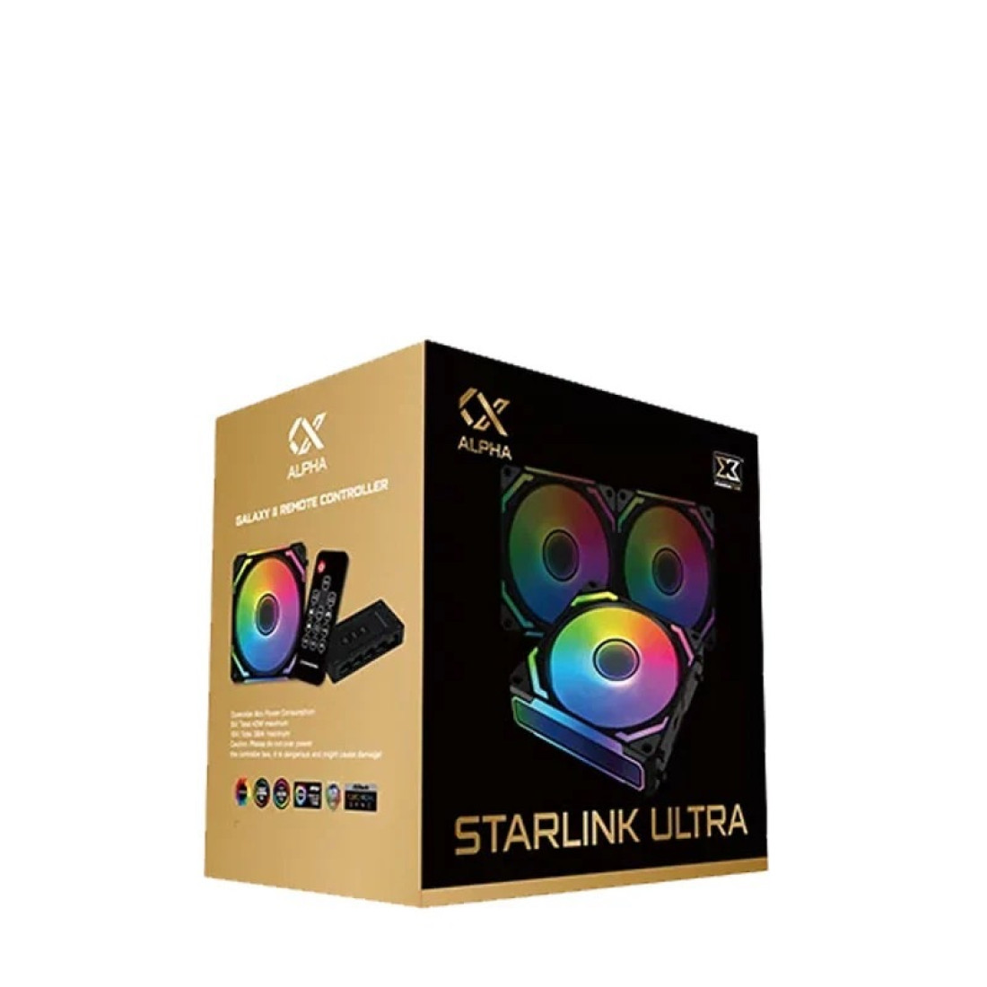 XIGMATEK STARLINK ULTRA ARGB 3 Fans With Controller Fan