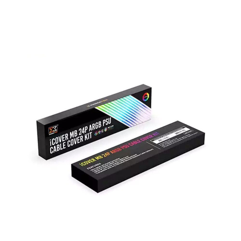 XIGMATEK I COVER MB 24P ARGB PSU CABLE COVER KIT