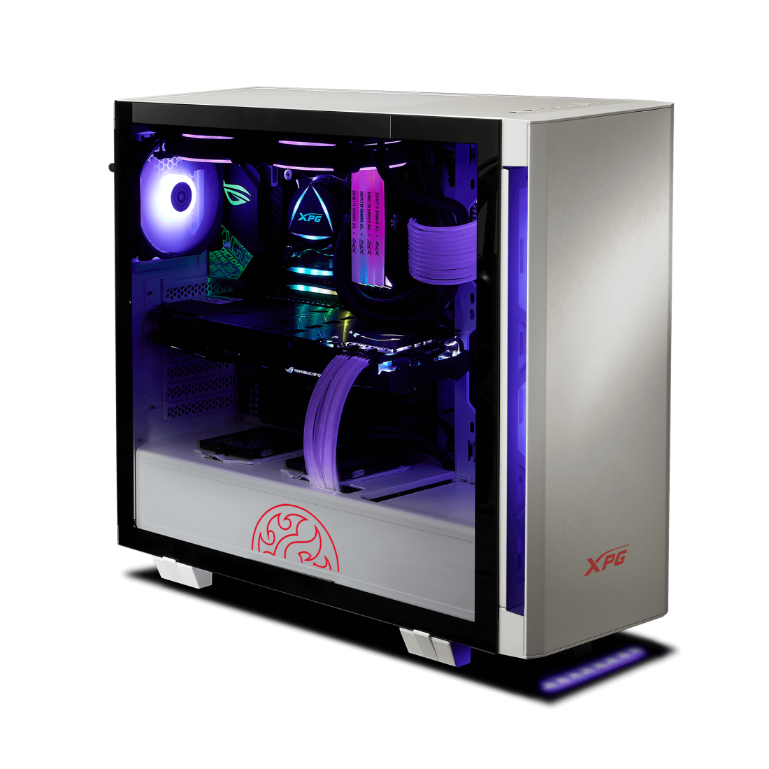 XPG INVADER ARGB- BLACK Mid-Tower Gaming Chassis - XPG